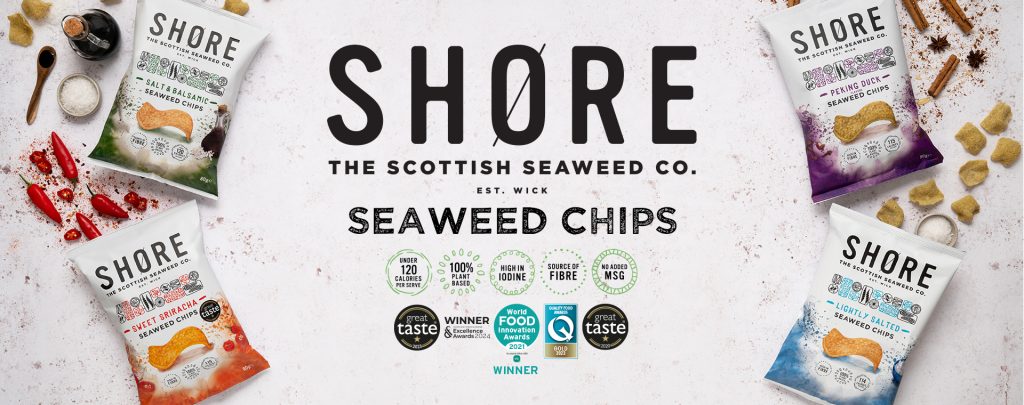 SHORE Seaweed: Snacks and food made from Scottish seaweed